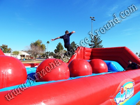 Wipeout Big Balls Game Rental Phoenix Arizona, Inflatable Big Baller ...