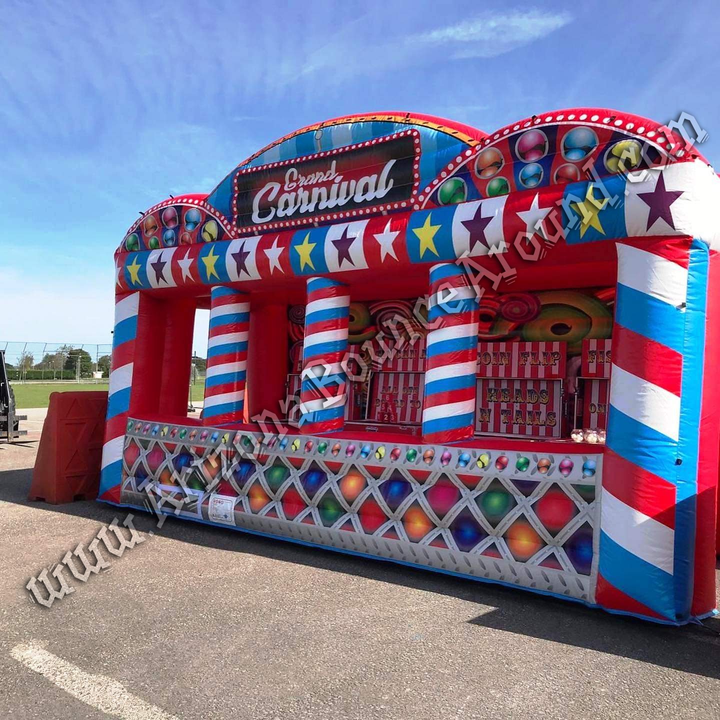 Carnival Booth Rental - Inflatable Grand Carnival Booth - Carnival Game ...